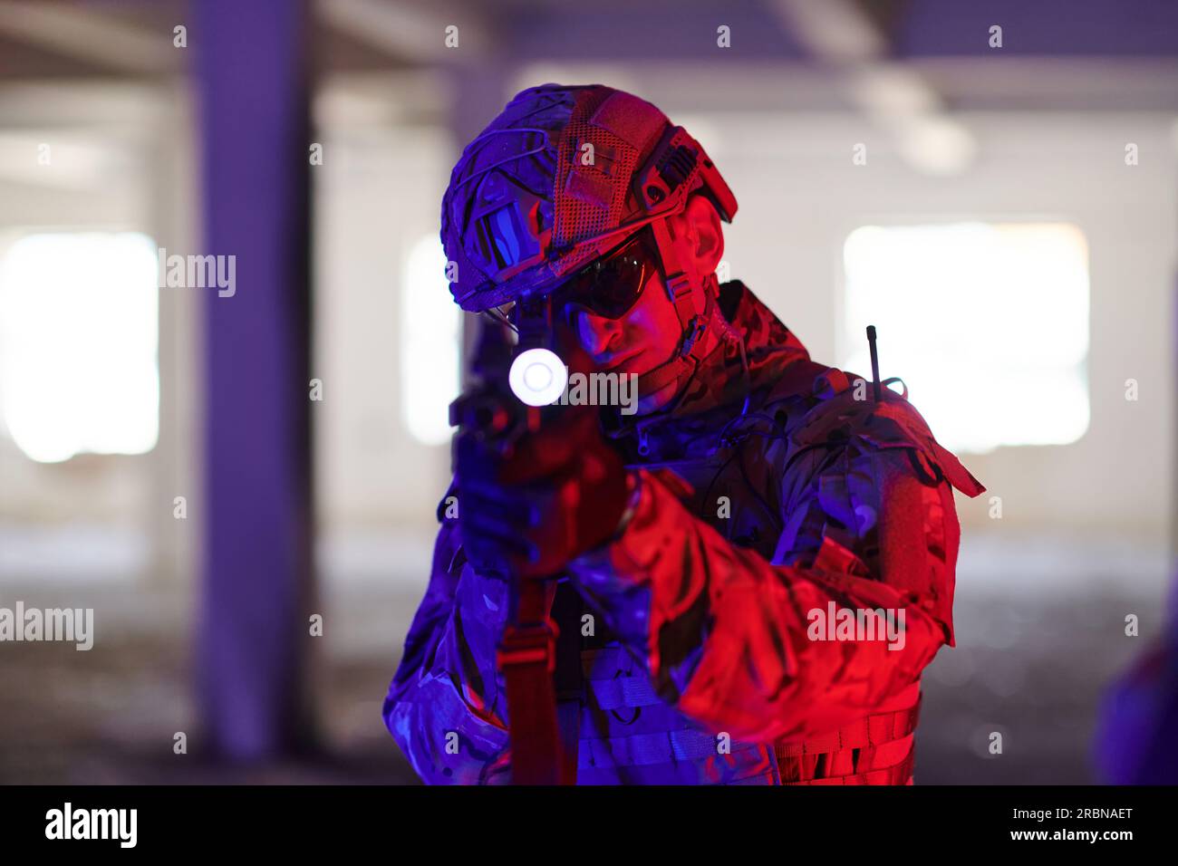 A professional soldier undertakes a perilous mission in an abandoned ...