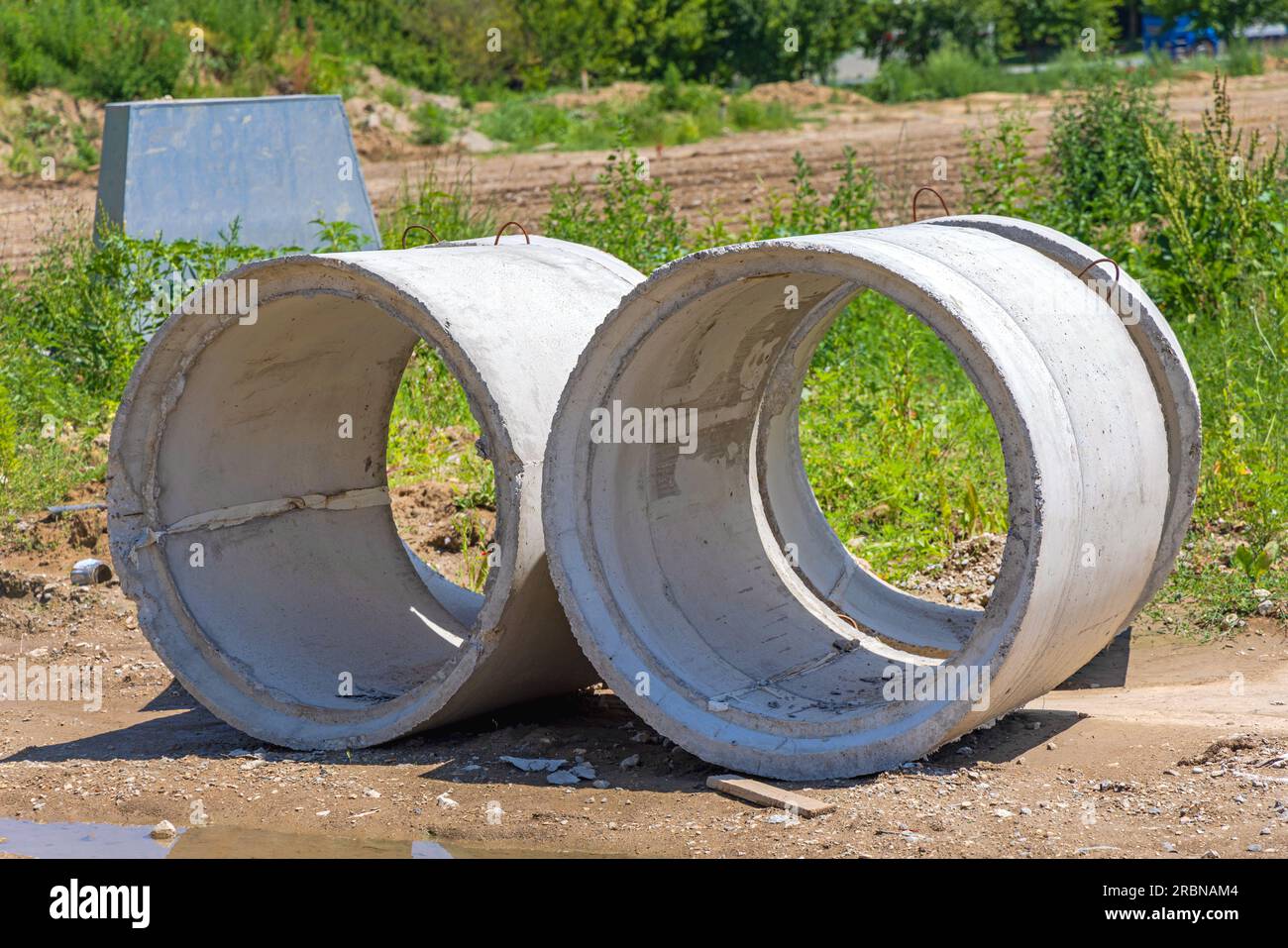 Reinforced Concrete Pipes for Underground Sewer Installation ...