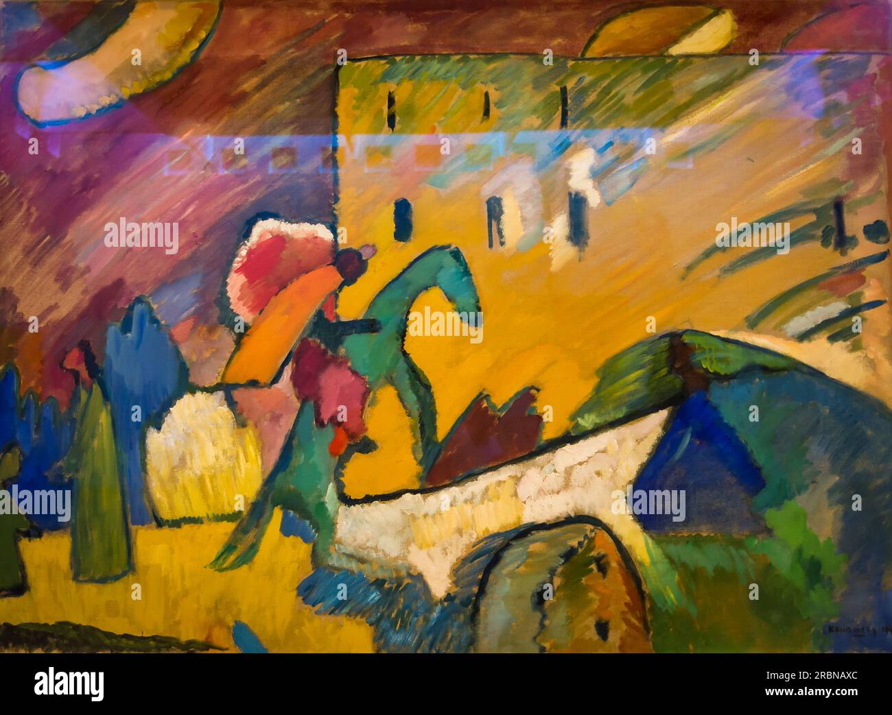 Vassily Kandinsky painting, Pompidou Centre, a museum of modern art ...