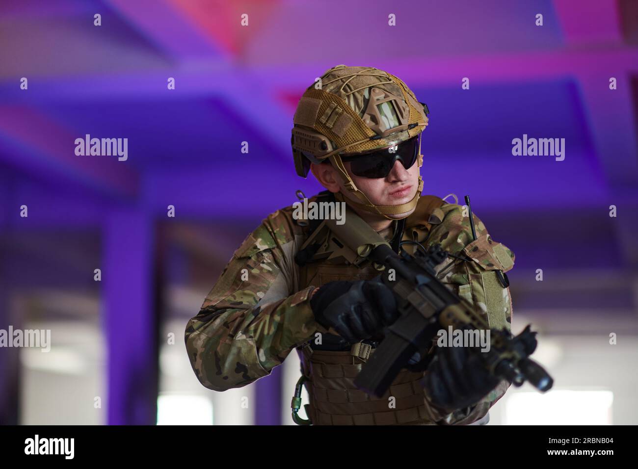 A professional soldier undertakes a perilous mission in an abandoned ...