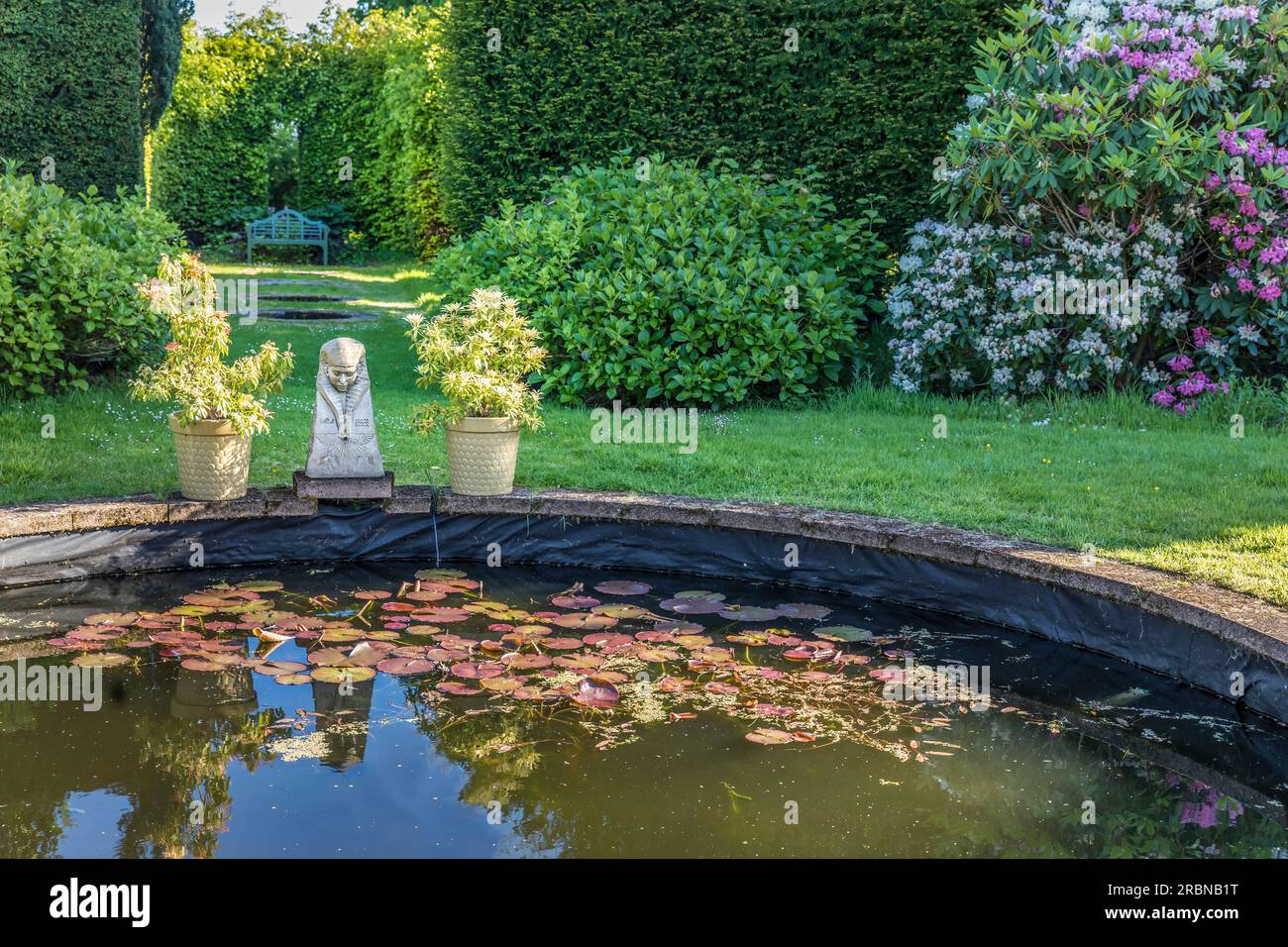 Egyptian fresco garden hi-res stock photography and images - Alamy