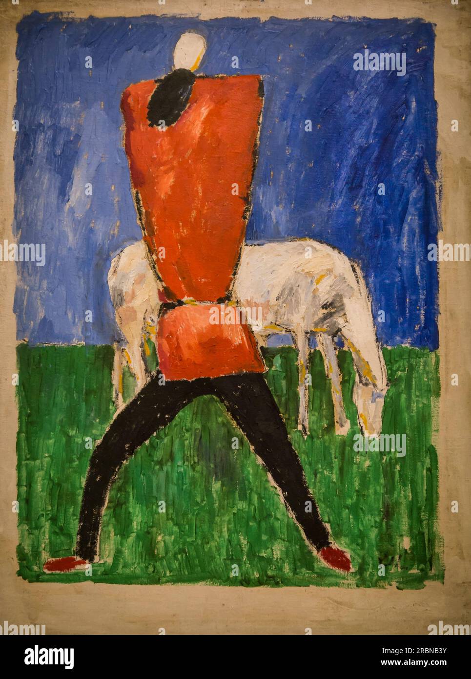 Kazimir Malevich painting, Pompidou Centre, a museum of modern art ...