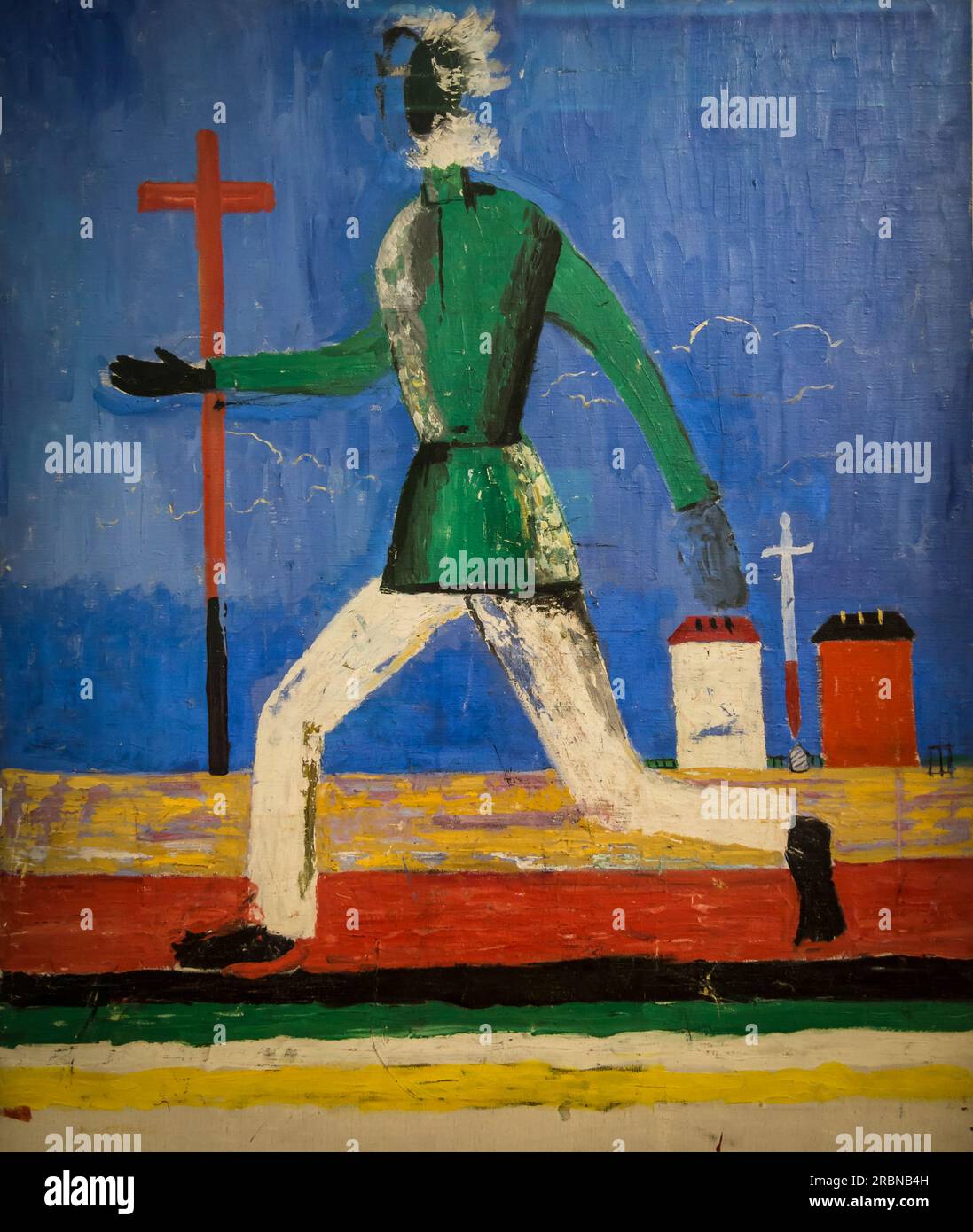 Kazimir Malevich painting, Pompidou Centre, a museum of modern art ...