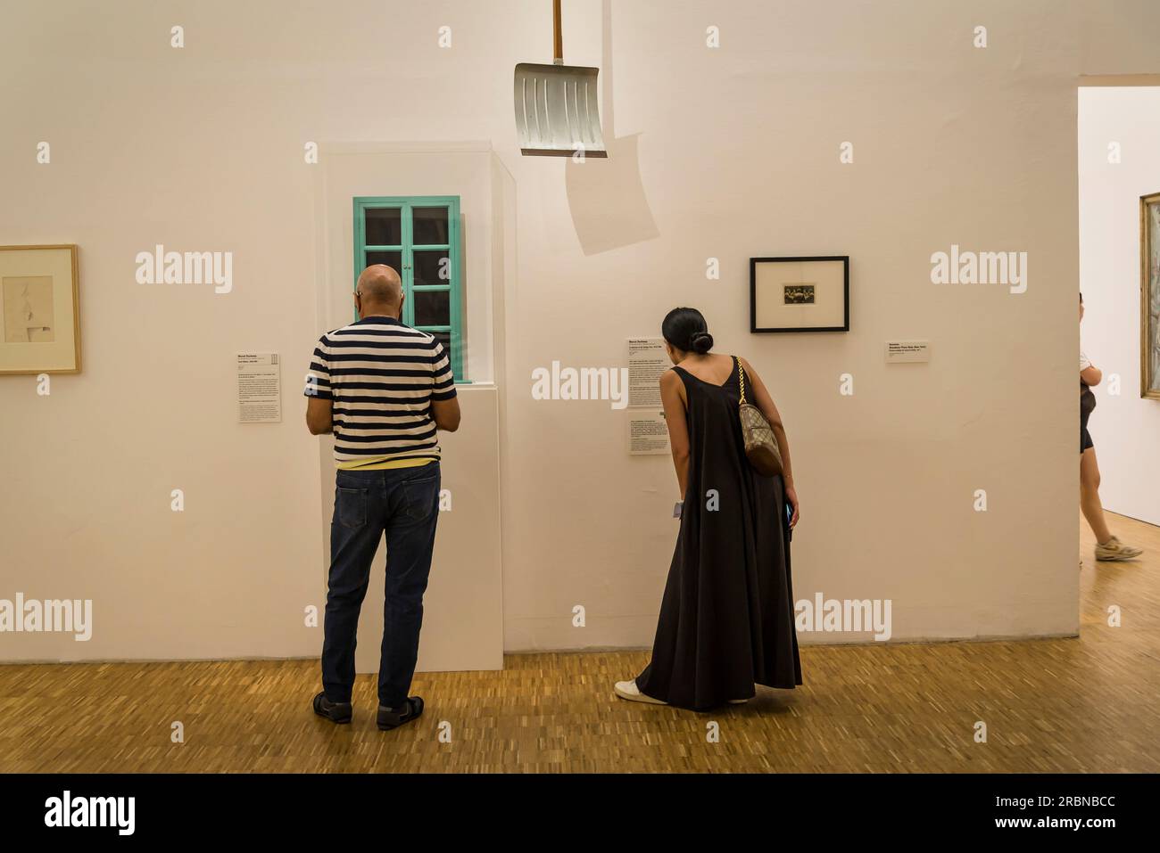 Marcel Duchamp work Fresh Window, Pompidou Centre, a museum of modern art, Paris, France Stock ...