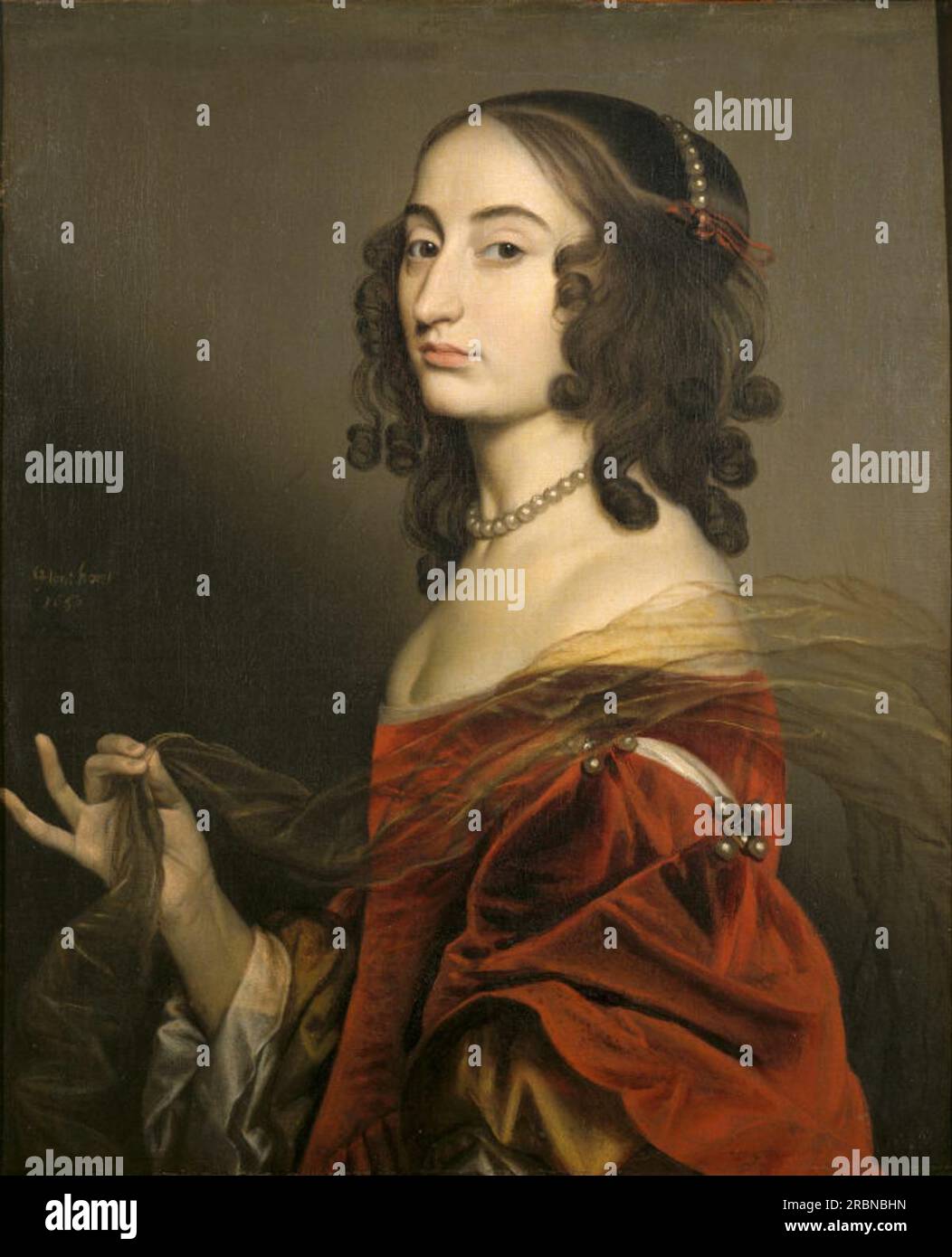 Princess Louise Hollandine, Princess Palatine, Abbess of Maubuisson ...