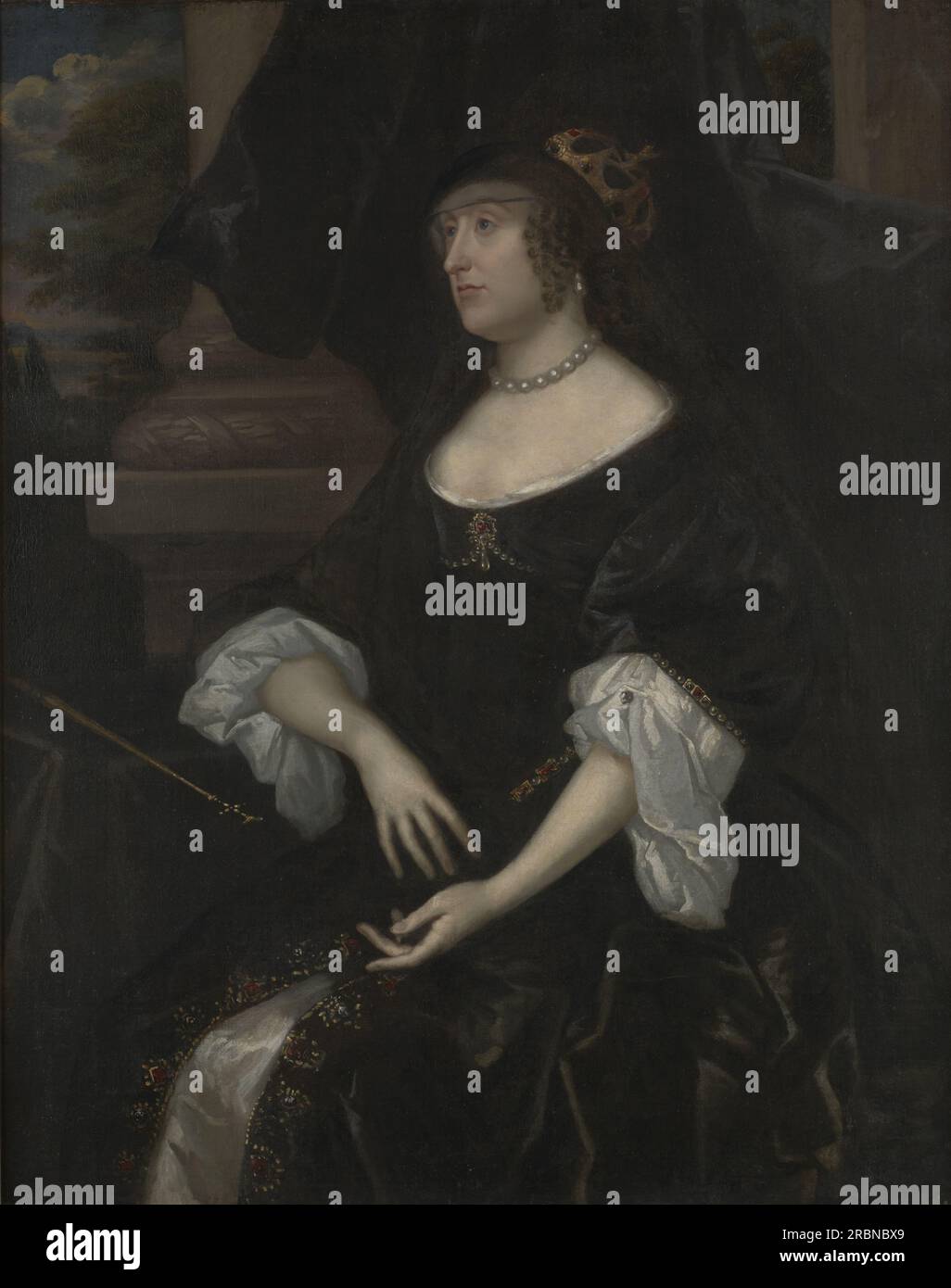 Portrait of Elizabeth Stuart, Queen of Bohemia by Gerard van Honthorst ...