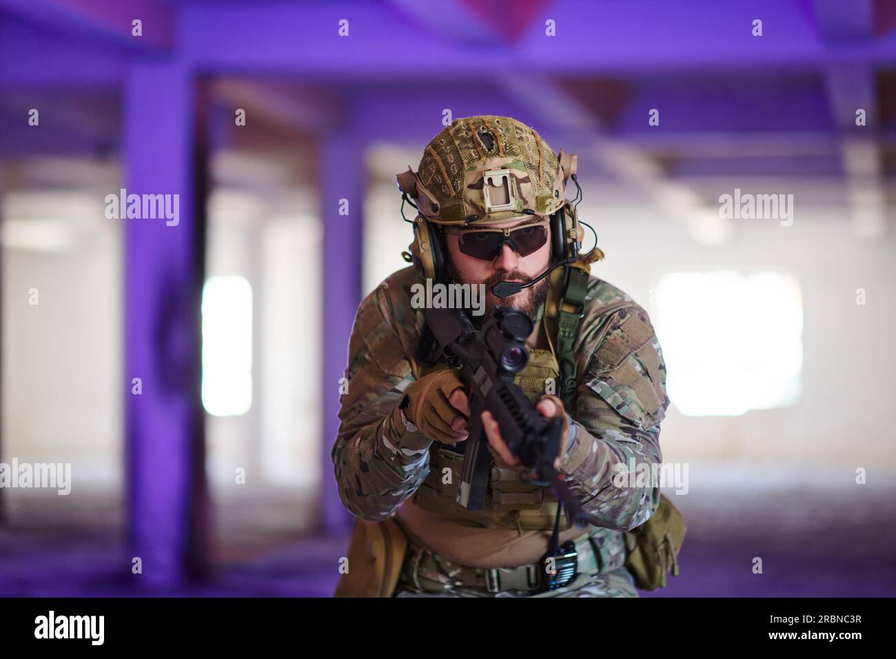 A professional soldier undertakes a perilous mission in an abandoned ...