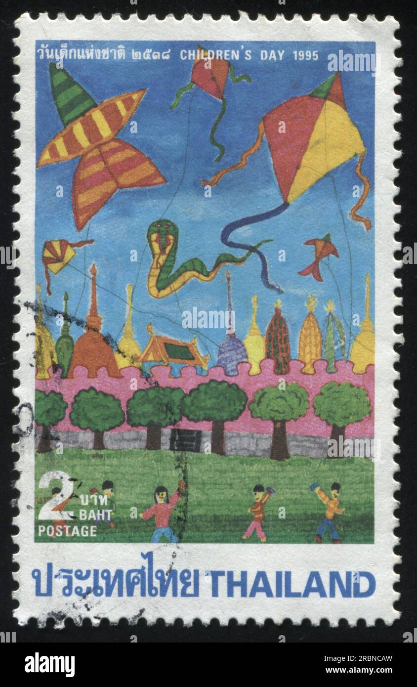 RUSSIA KALININGRAD, 31 MAY 2016: stamp printed by Thailand, shows ...