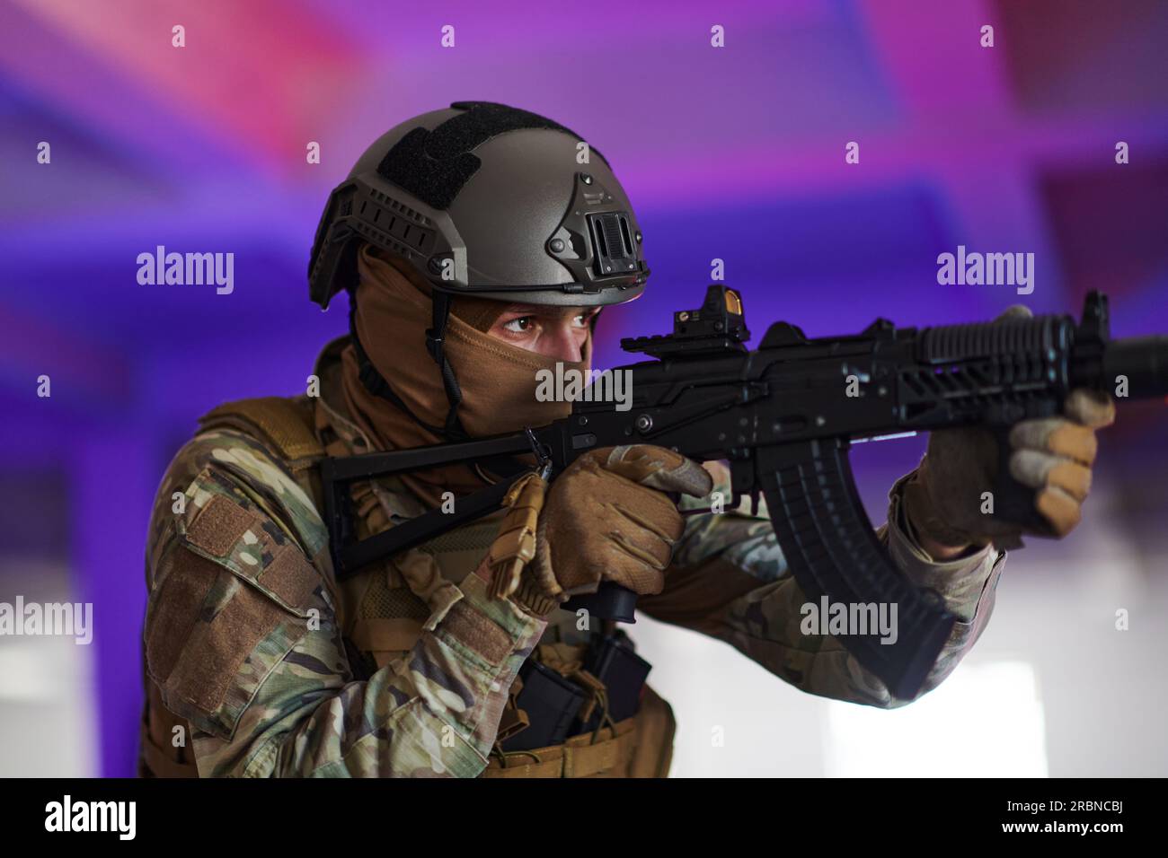 A professional soldier undertakes a perilous mission in an abandoned ...