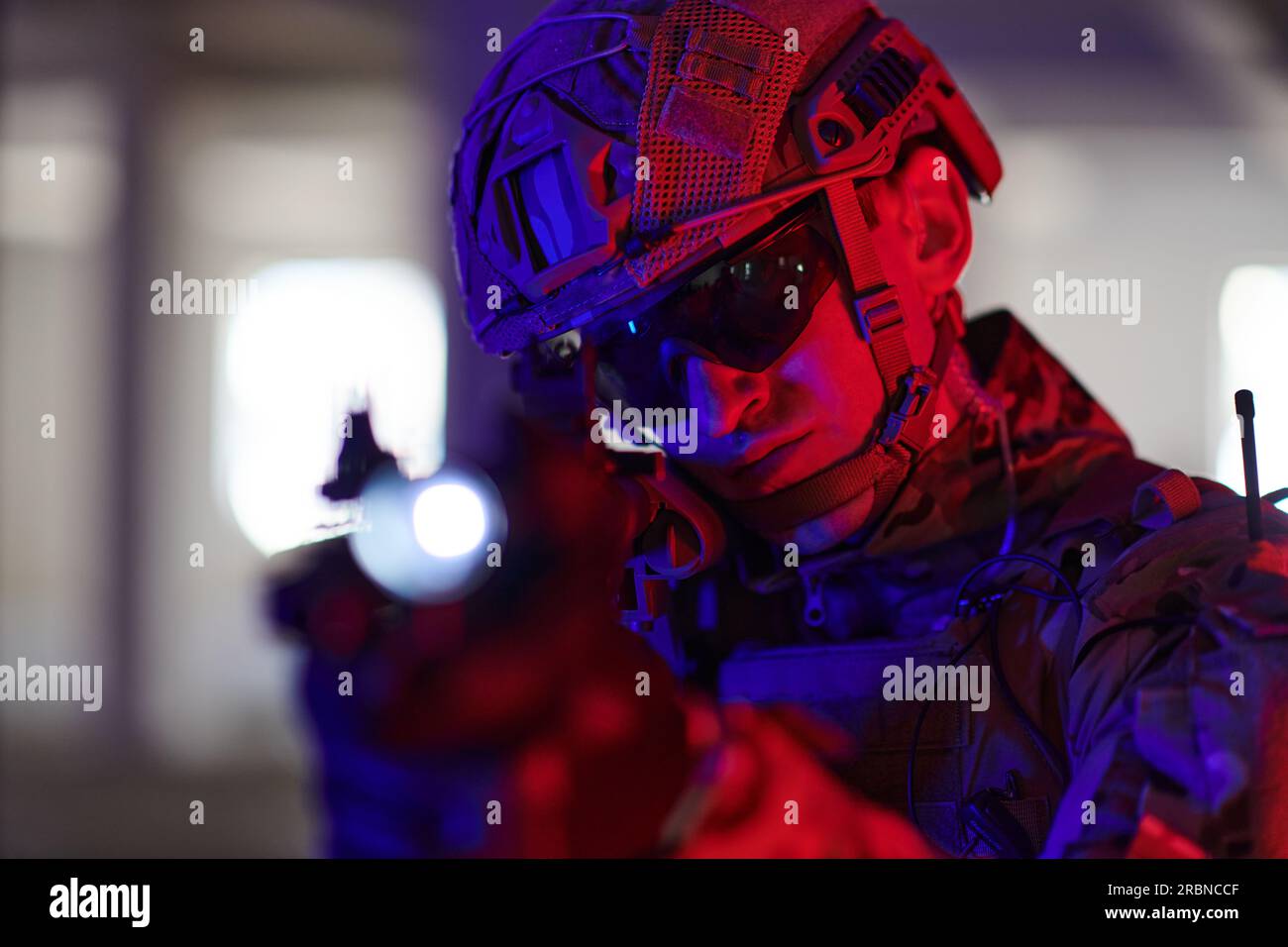 A professional soldier undertakes a perilous mission in an abandoned ...