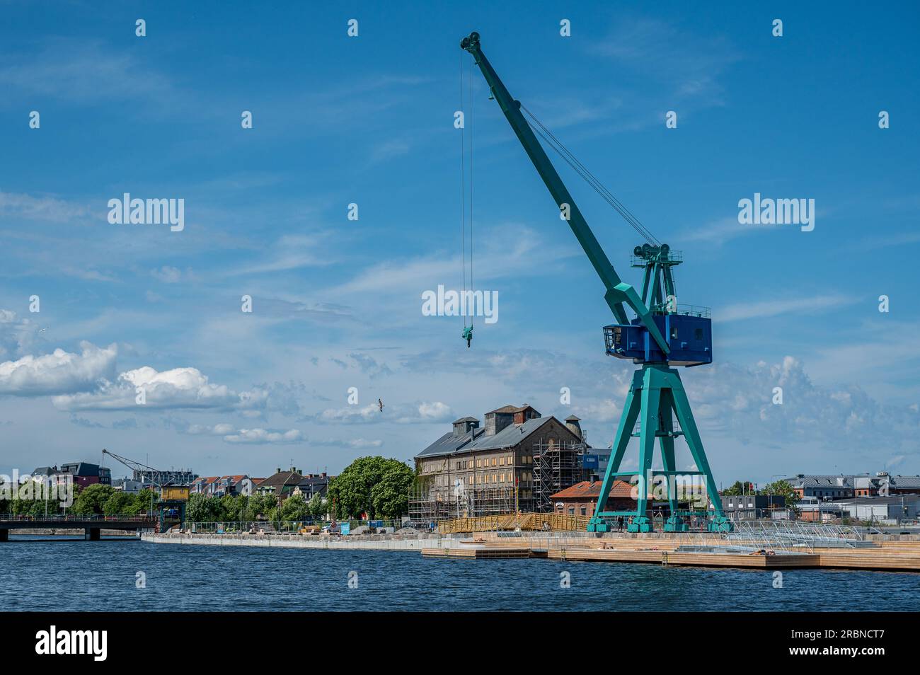 Norrkoping inner harbor inaugurated on July 6, 2023 is now open for the ...