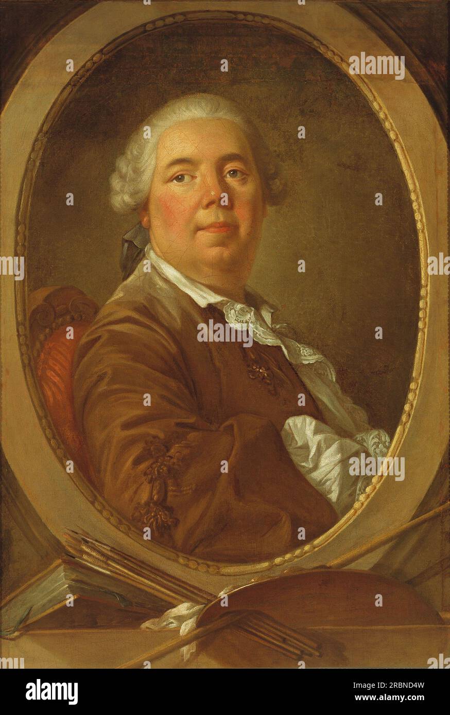 Self-portrait 1765 by Charles-Andre van Loo (Carle van Loo Stock Photo ...