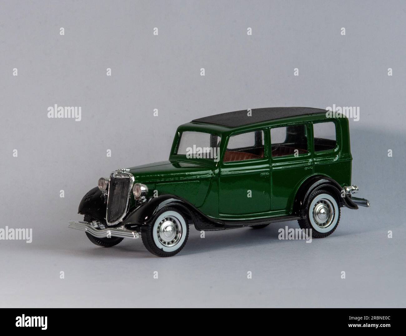 Toy model die cast car against white background Stock Photo - Alamy