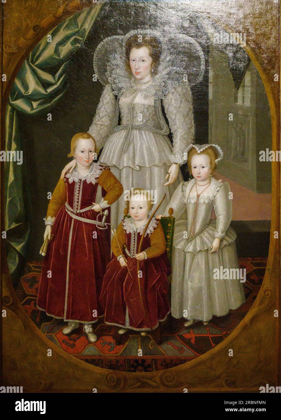 Portrait of Anne, lady Wentworth, Nins, portraits of children s. XVI-XIX, Sa Bassa Blanca Museum ...