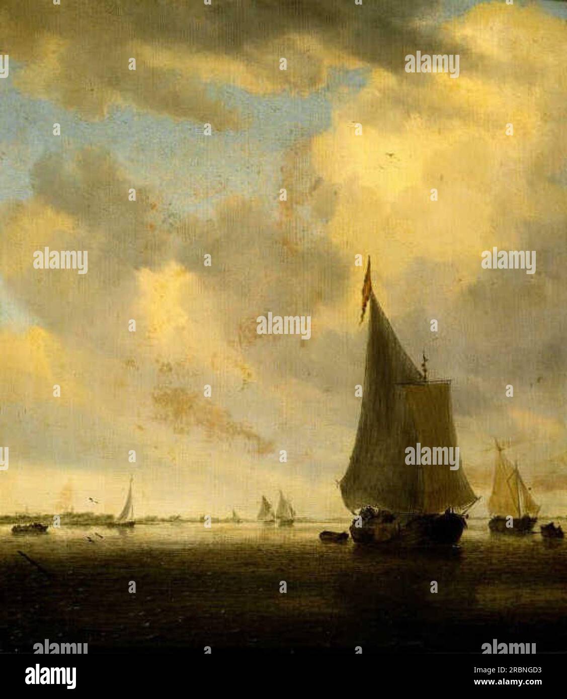 Watervlakte met zeilboten hi-res stock photography and images - Alamy