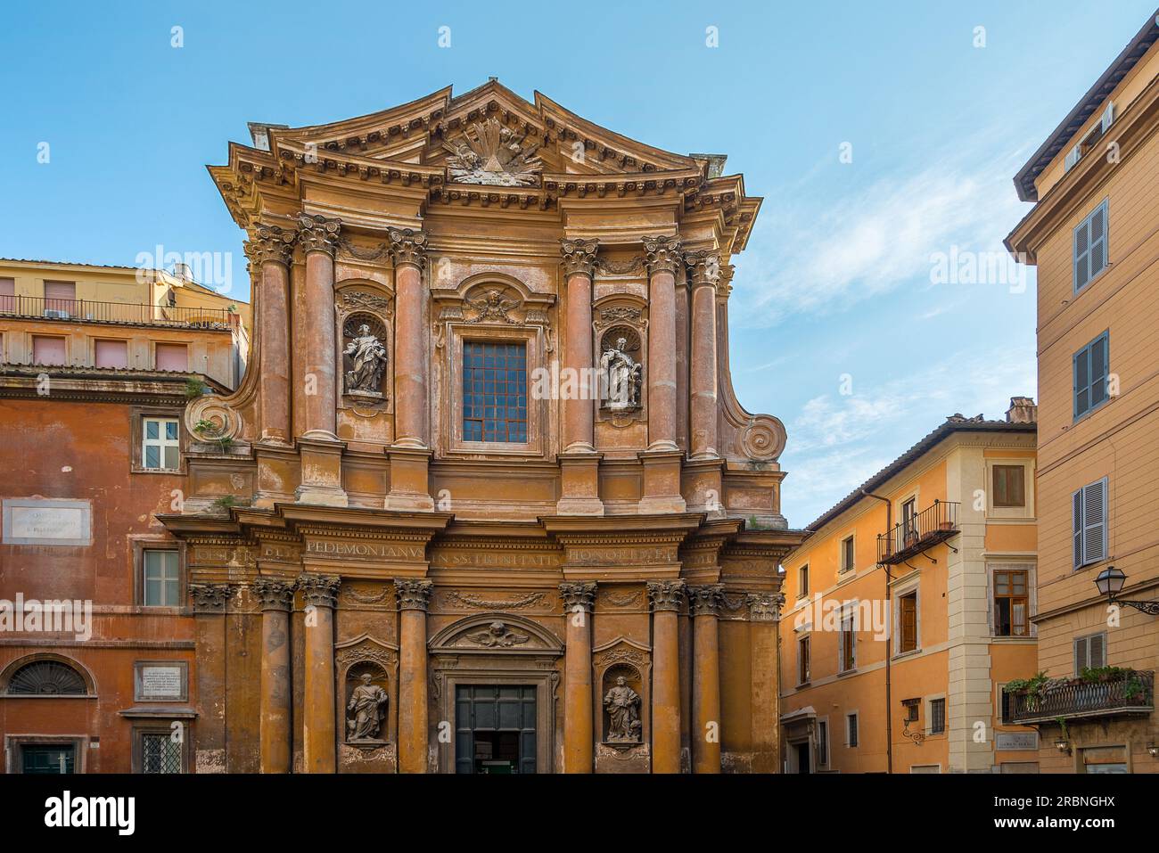 Santissima Trinità dei Pellegrini. Church of the Most Holy Trinity of ...