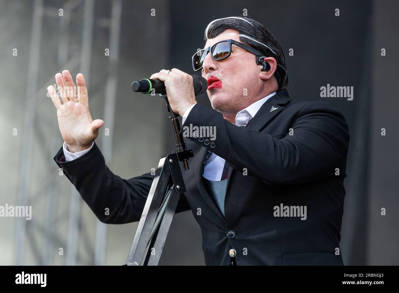 Puscifer performing on stage in June 2023 Stock Photo - Alamy