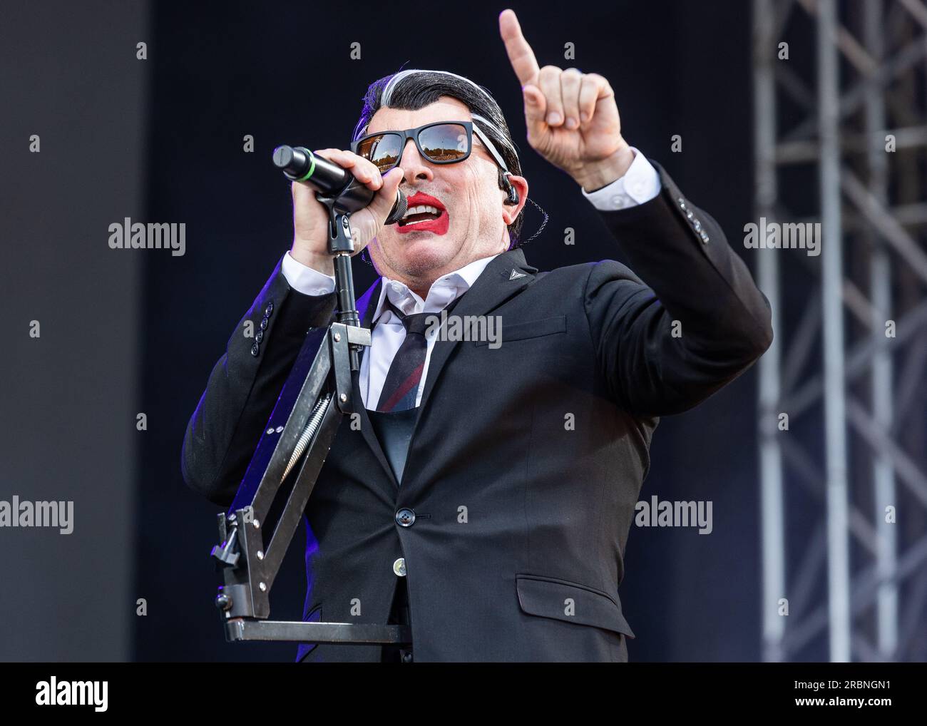 Puscifer performing on stage in June 2023 Stock Photo - Alamy