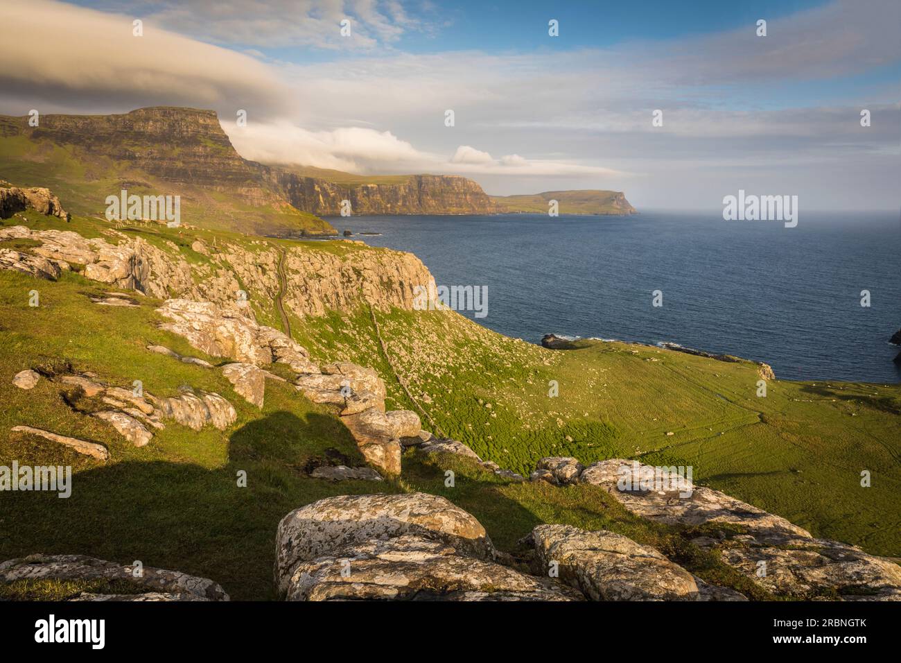 Waterstein Head at Neist Cliff, Isle of Skye, Highlands, Scotland, UK ...