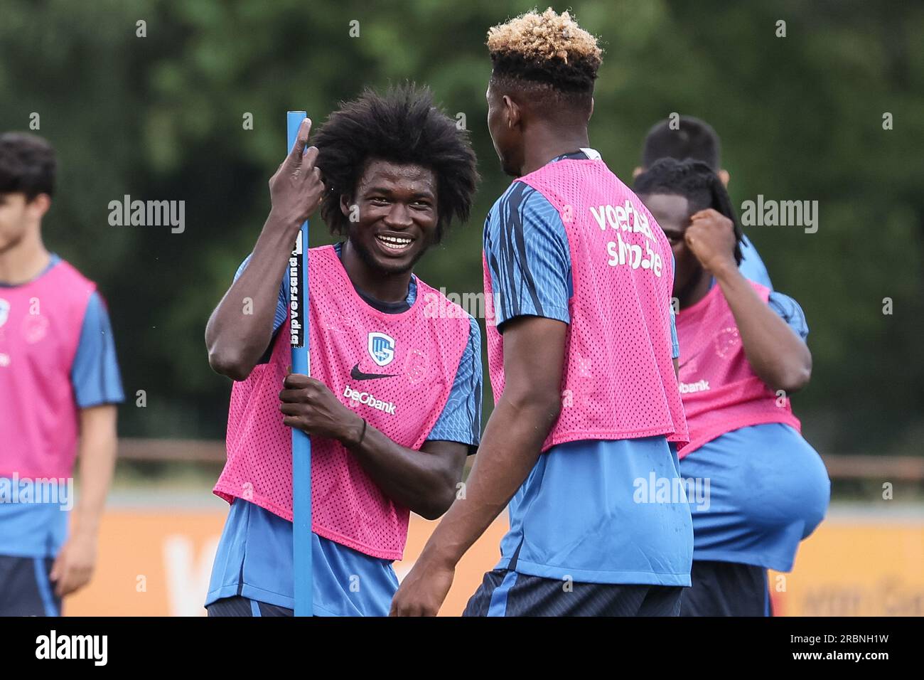Venray, Netherlands. 10th July, 2023. Genk's Christopher Bonsu Baah ...