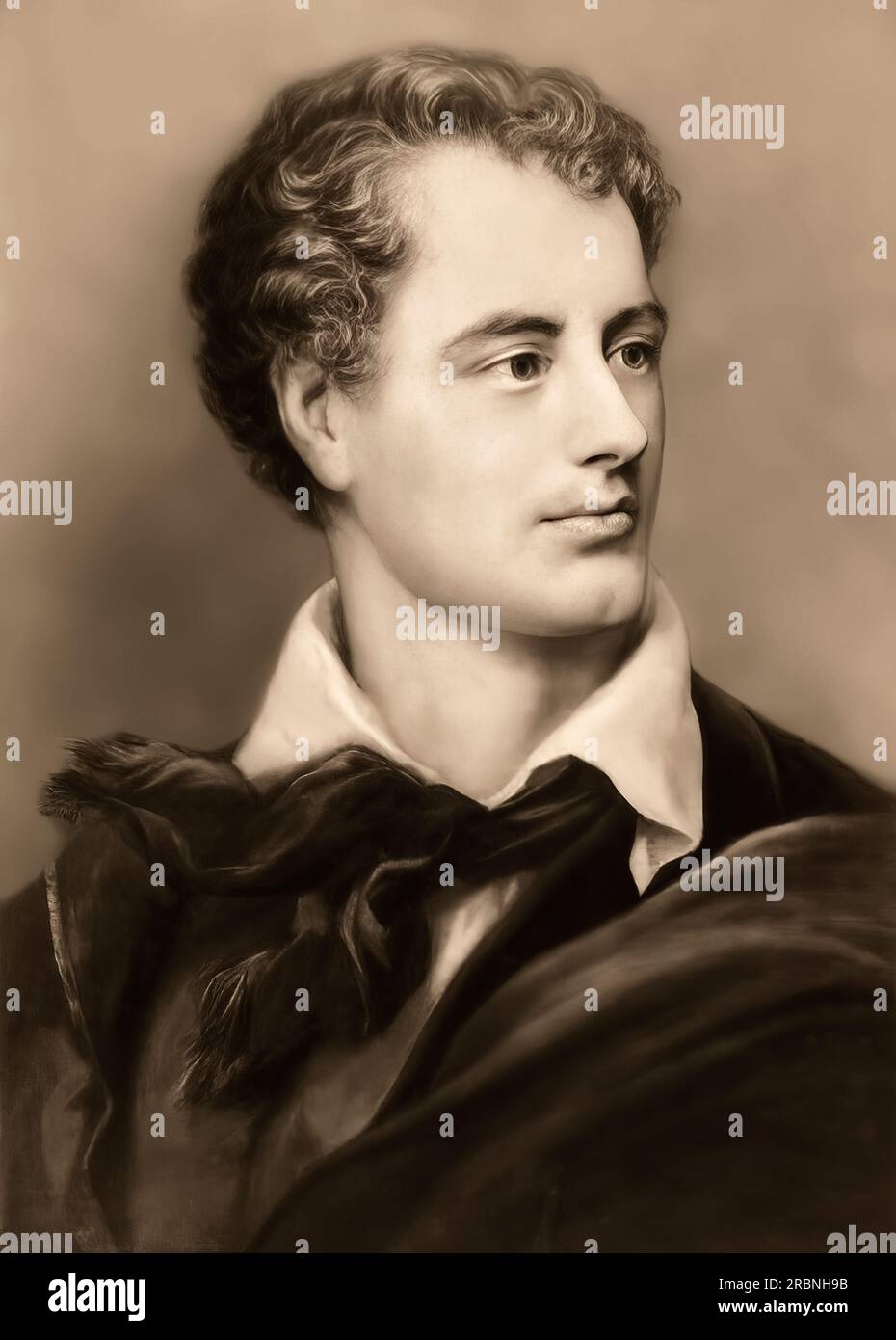 6th baron byron of rochdale hi-res stock photography and images - Alamy