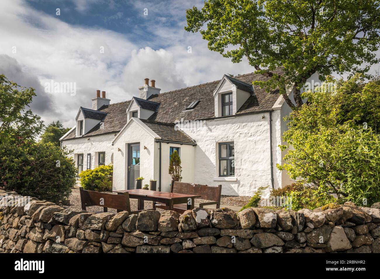 The Three Chimneys (well known traditional restaurant) at Colbost ...
