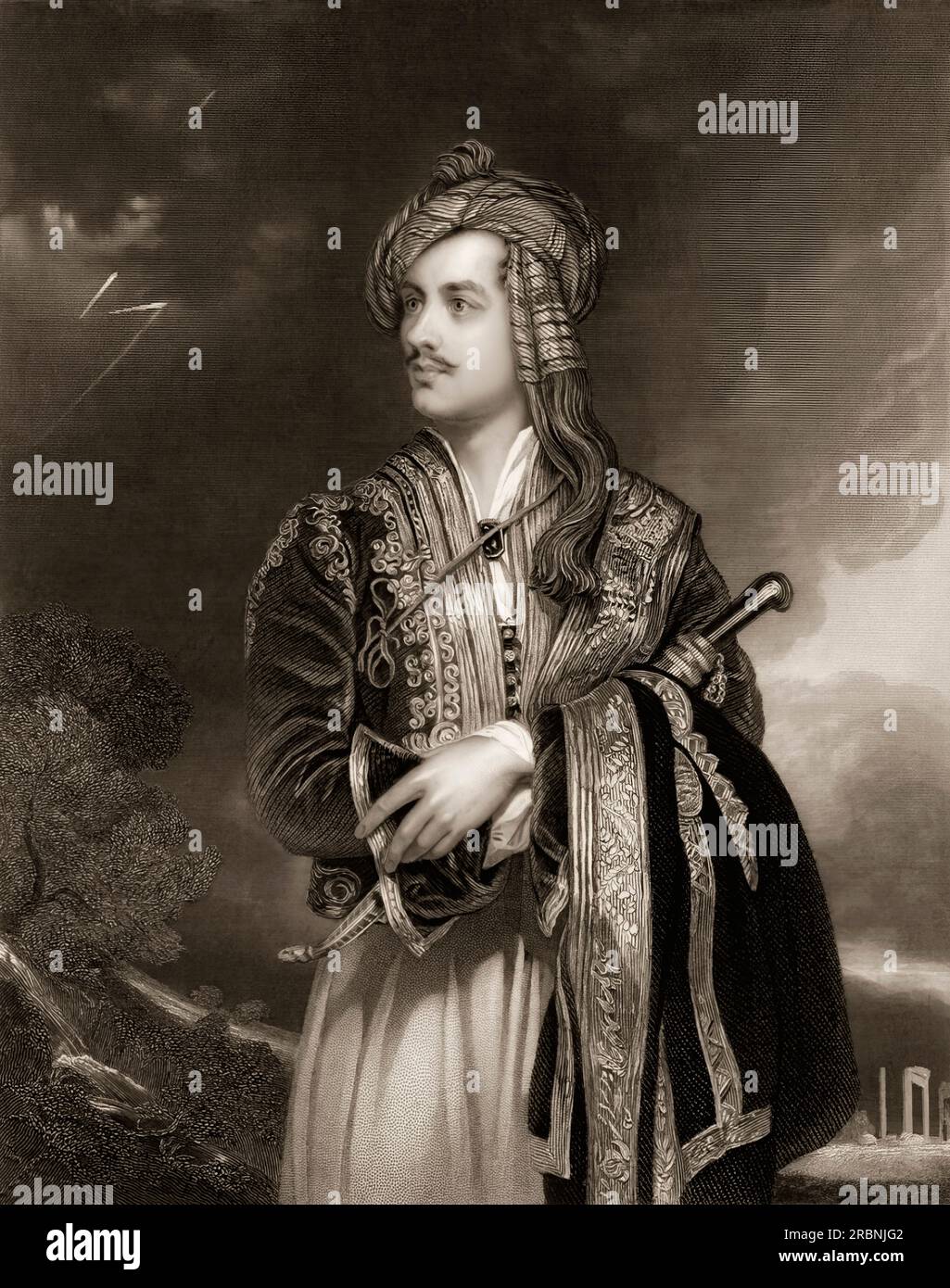 George Gordon Noel Byron, 6th Baron Byron of Rochdale, 1788 - 1824 ...