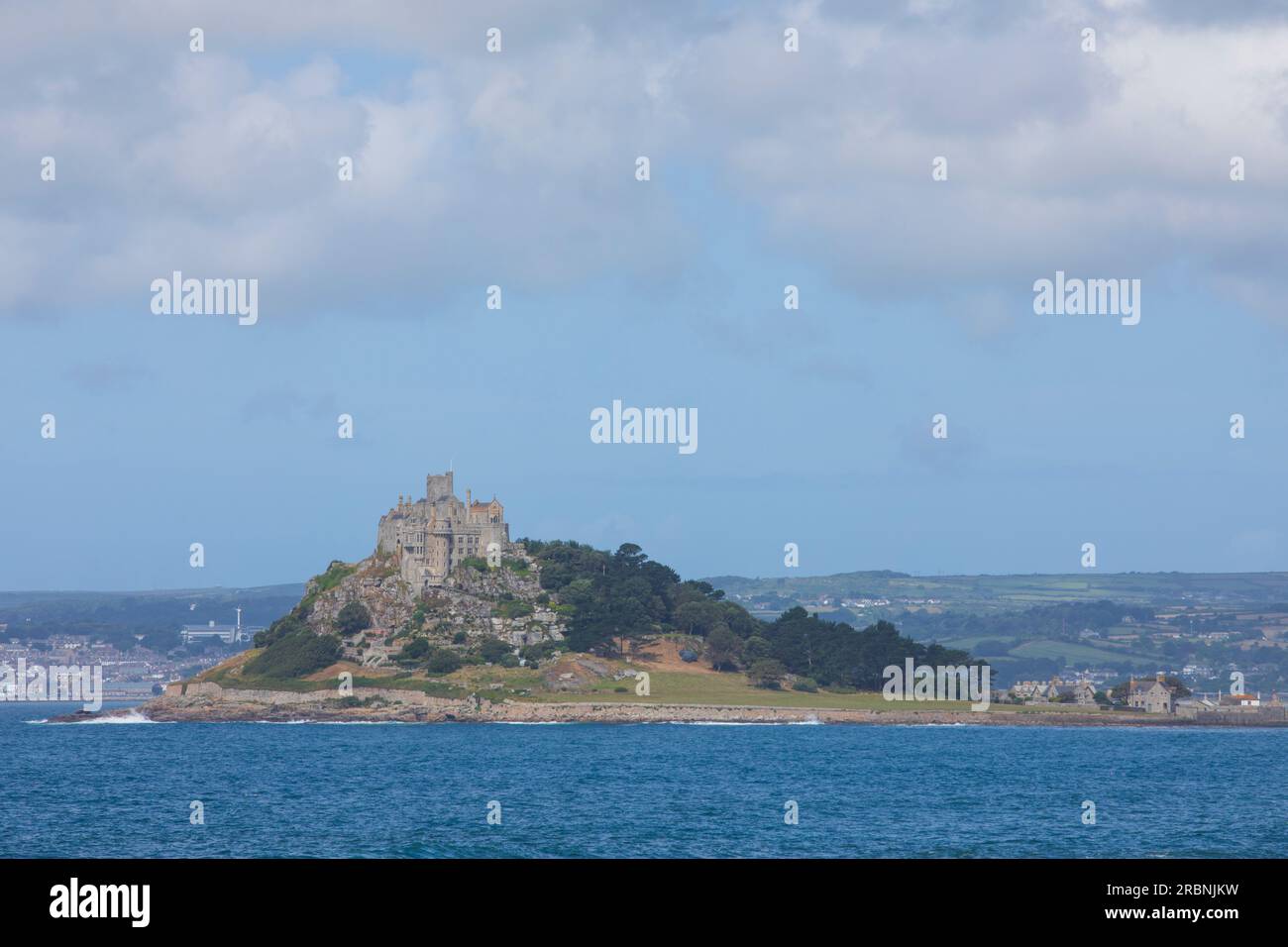 Iconic Landmark St Michaels Mount Cornwall Stock Photo - Alamy