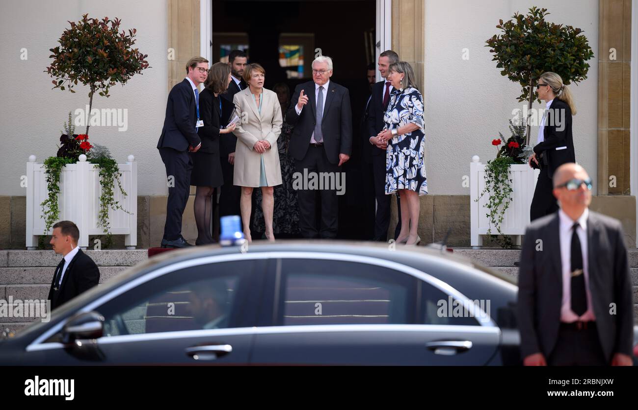 Luxemburg, Luxembourg. 10th July, 2023. German President Frank-Walter ...