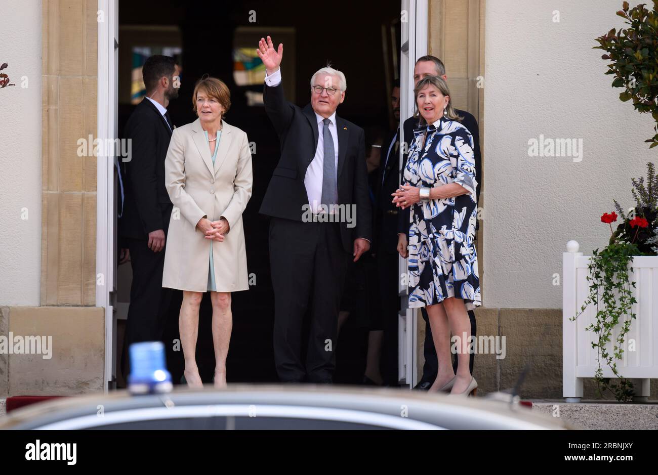 Luxemburg, Luxembourg. 10th July, 2023. German President Frank-Walter ...