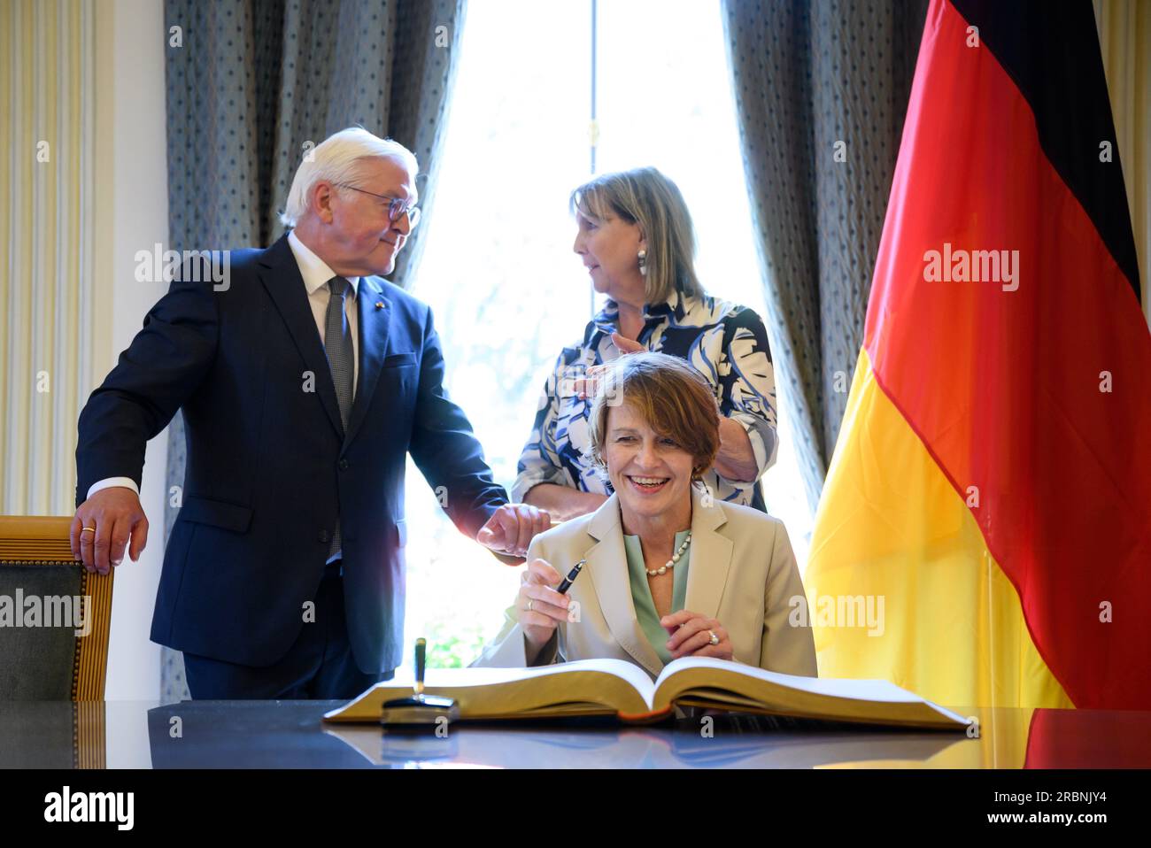 Luxemburg, Luxembourg. 10th July, 2023. Federal President Frank-Walter ...