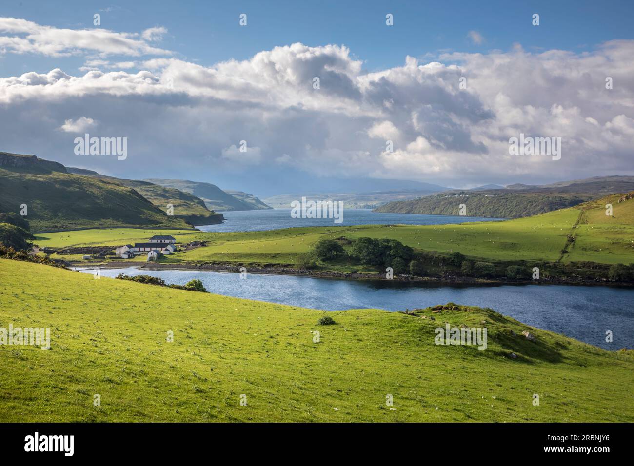 Gesto Bay Viewpoint, Brascadale, Isle of Skye, Highlands, Scotland, UK ...