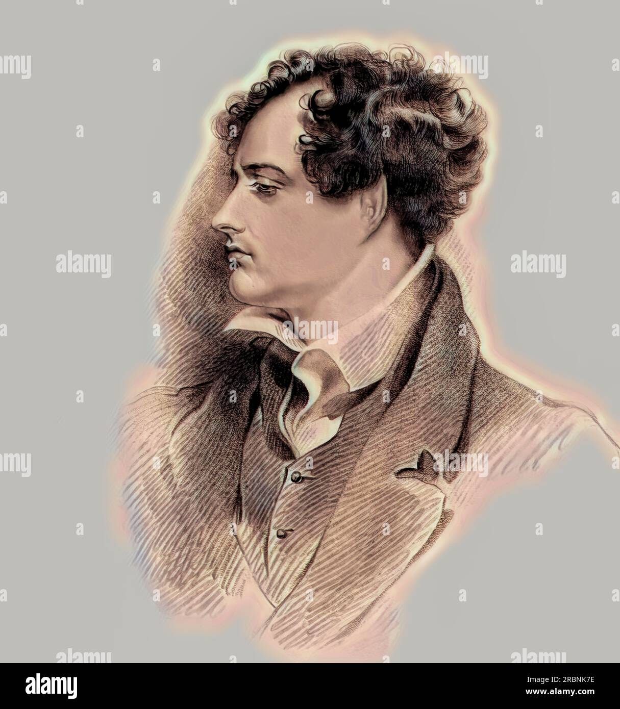 6th baron byron of rochdale hi-res stock photography and images - Alamy