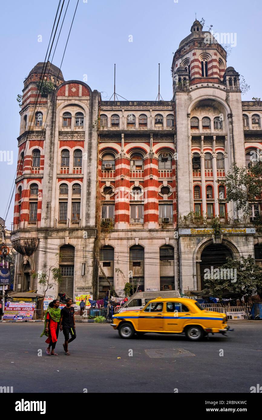 India, West Bengal, Kolkata, Calcutta, colonial architecture Stock ...