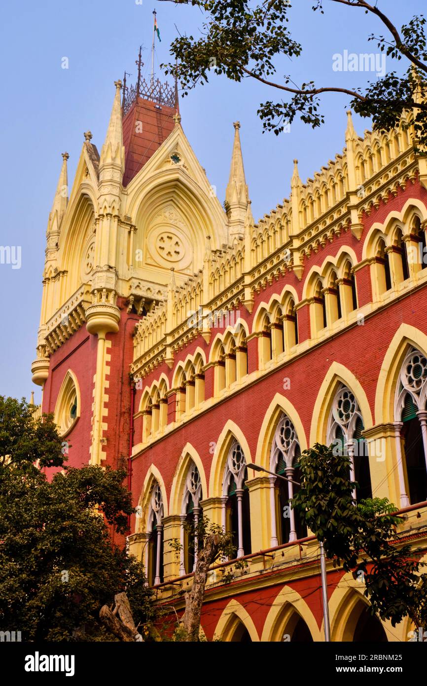 India, West Bengal, Kolkata, Calcutta, the High Court Stock Photo - Alamy