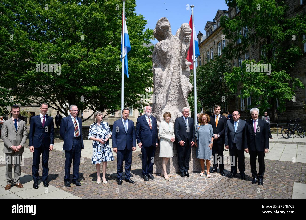 Luxemburg, Luxembourg. 10th July, 2023. German President Frank-Walter ...