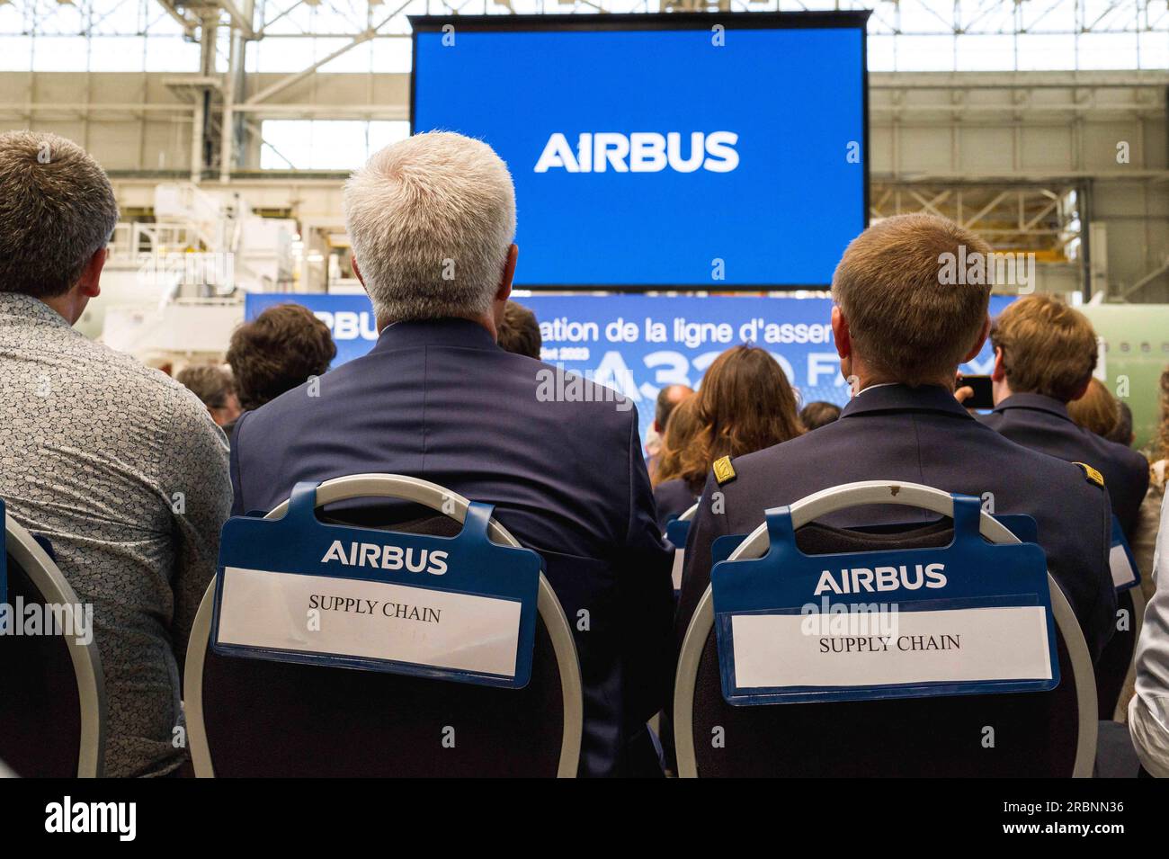 Inauguration of the new Airbus A320-A321 Family final assembly line ...