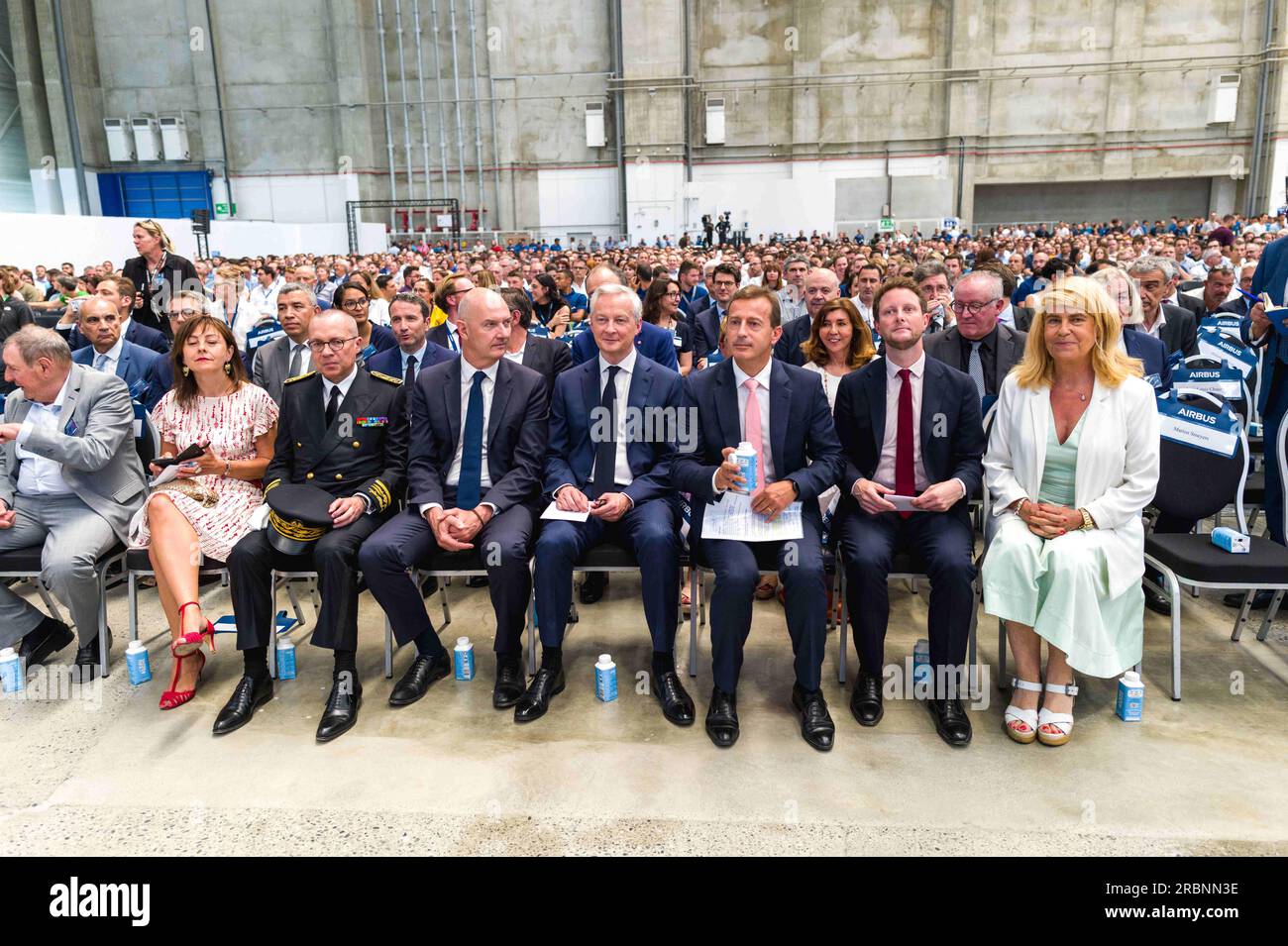 Inauguration of the new Airbus A320-A321 Family final assembly line ...