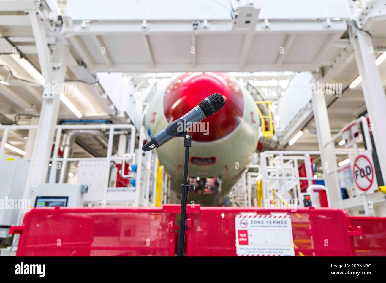 New A320/A321 Family final assembly line (FAL) presented to ministers ...