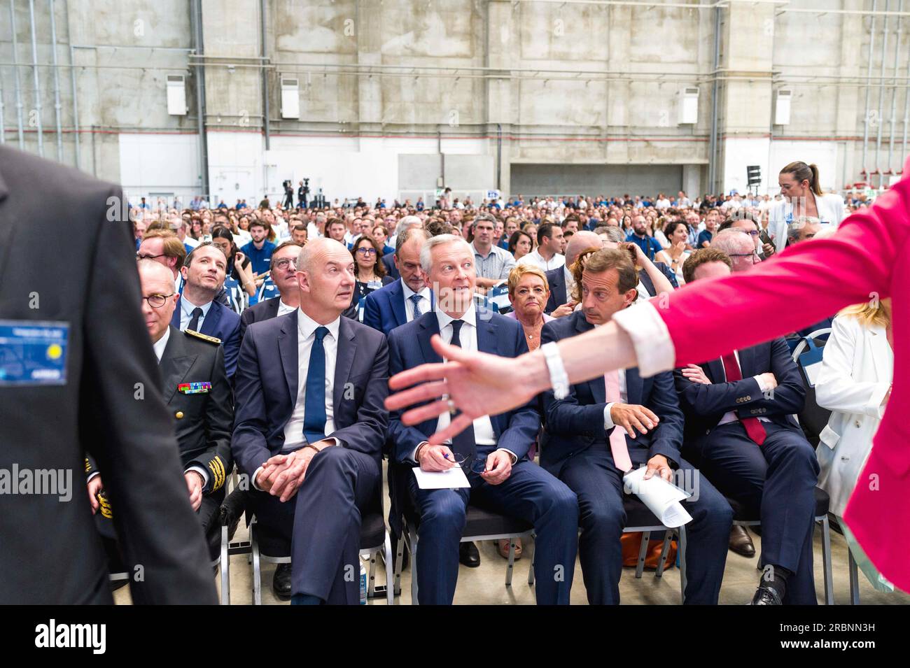 Inauguration of the new Airbus A320-A321 Family final assembly line ...