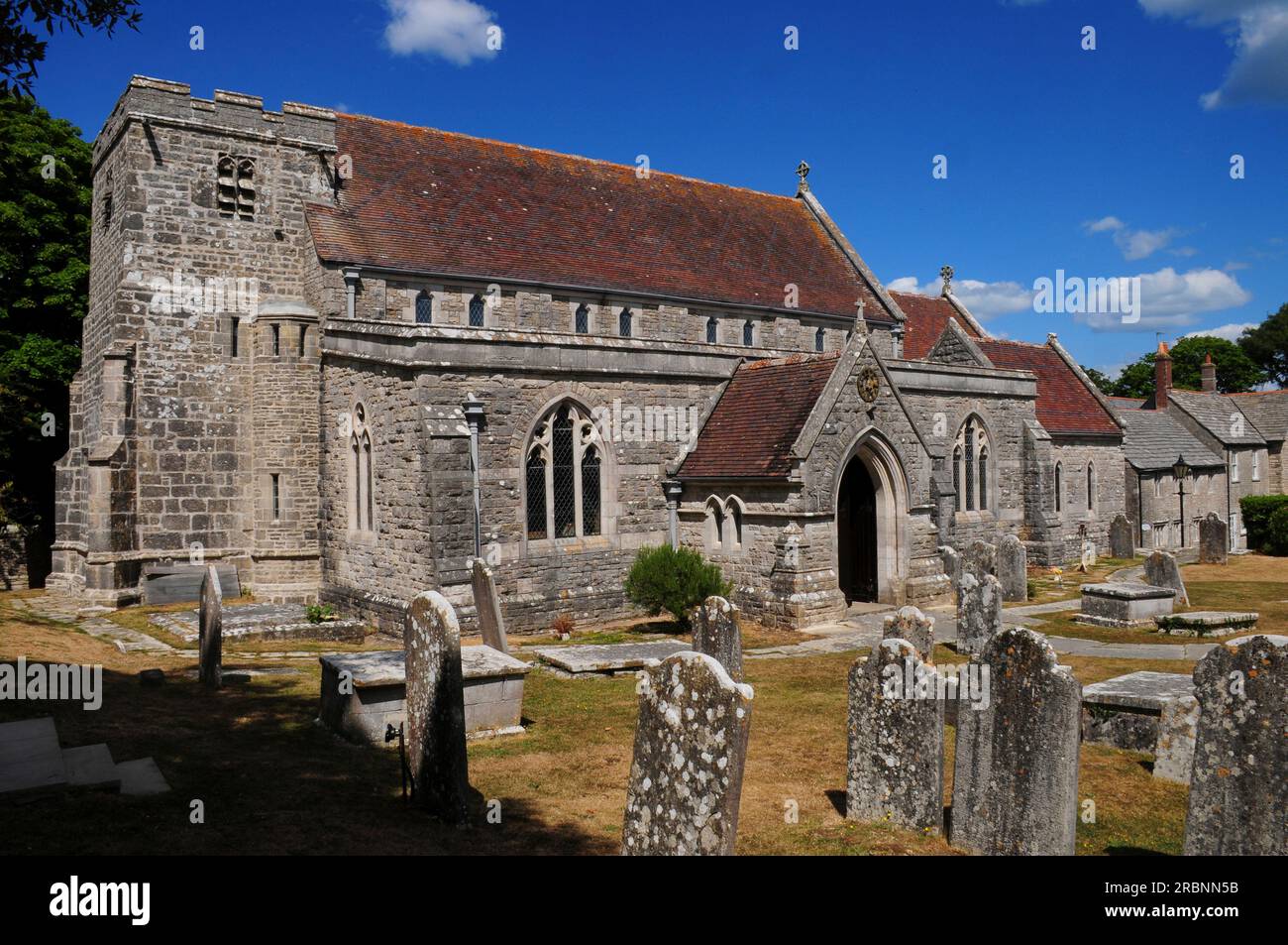 St.George's Church, Langton Matravers, Purbeck, Dorset, UK Stock Photo ...