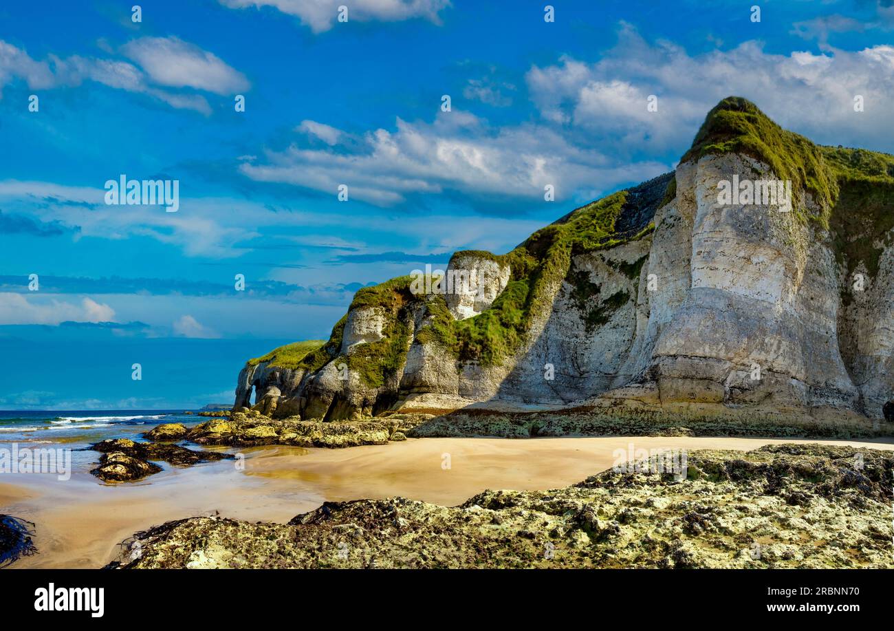Whiterocks beach in County Antrim ,causeway coast , portrush ,northern ...