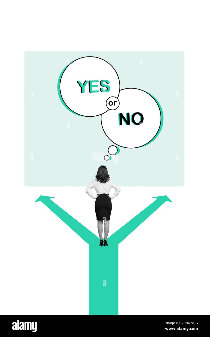 Poster artwork black white gamma collage of uncertain lady work ...