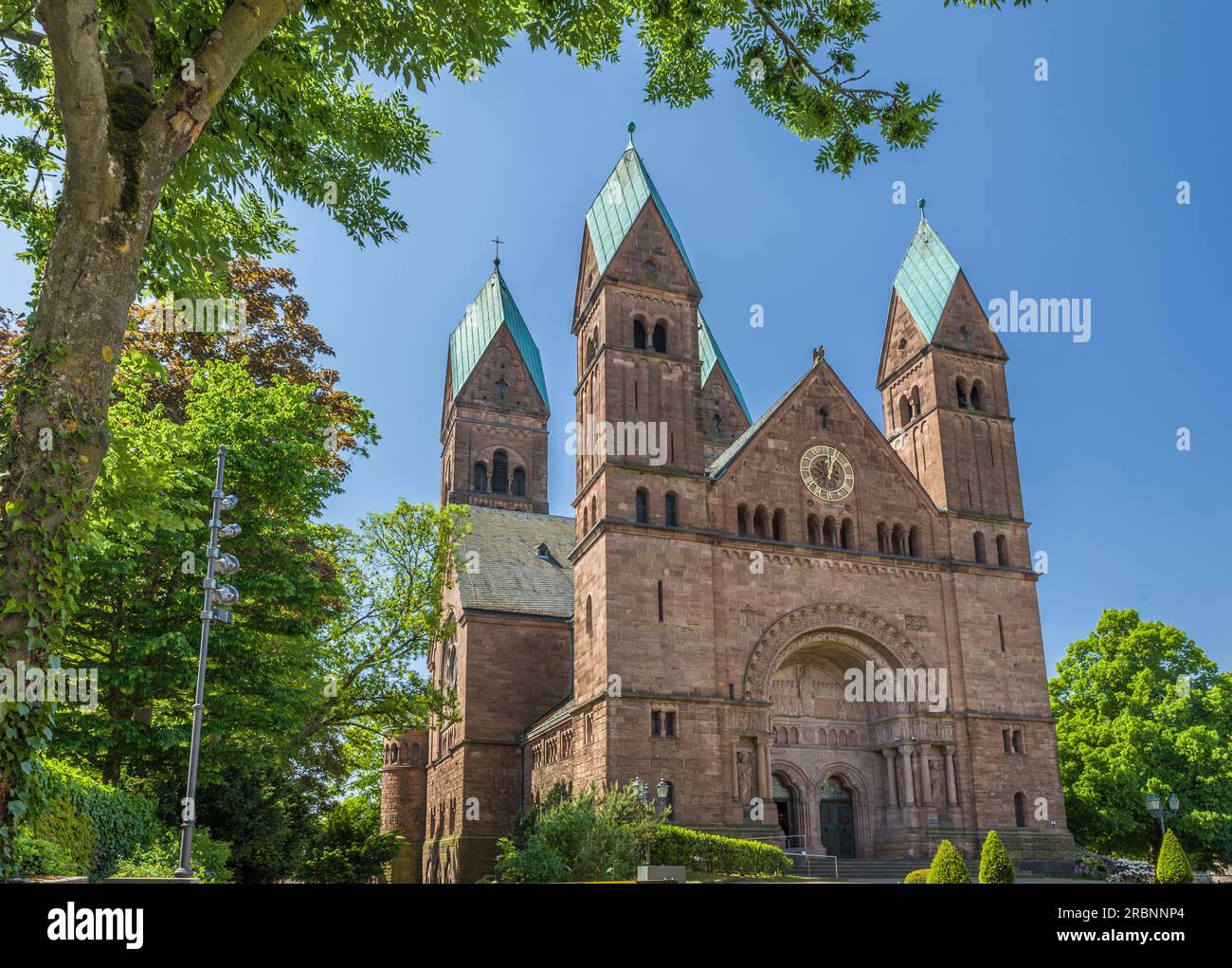 Church of the Redeemer in Bad Homburg, Taunus, Hesse, Germany Stock ...