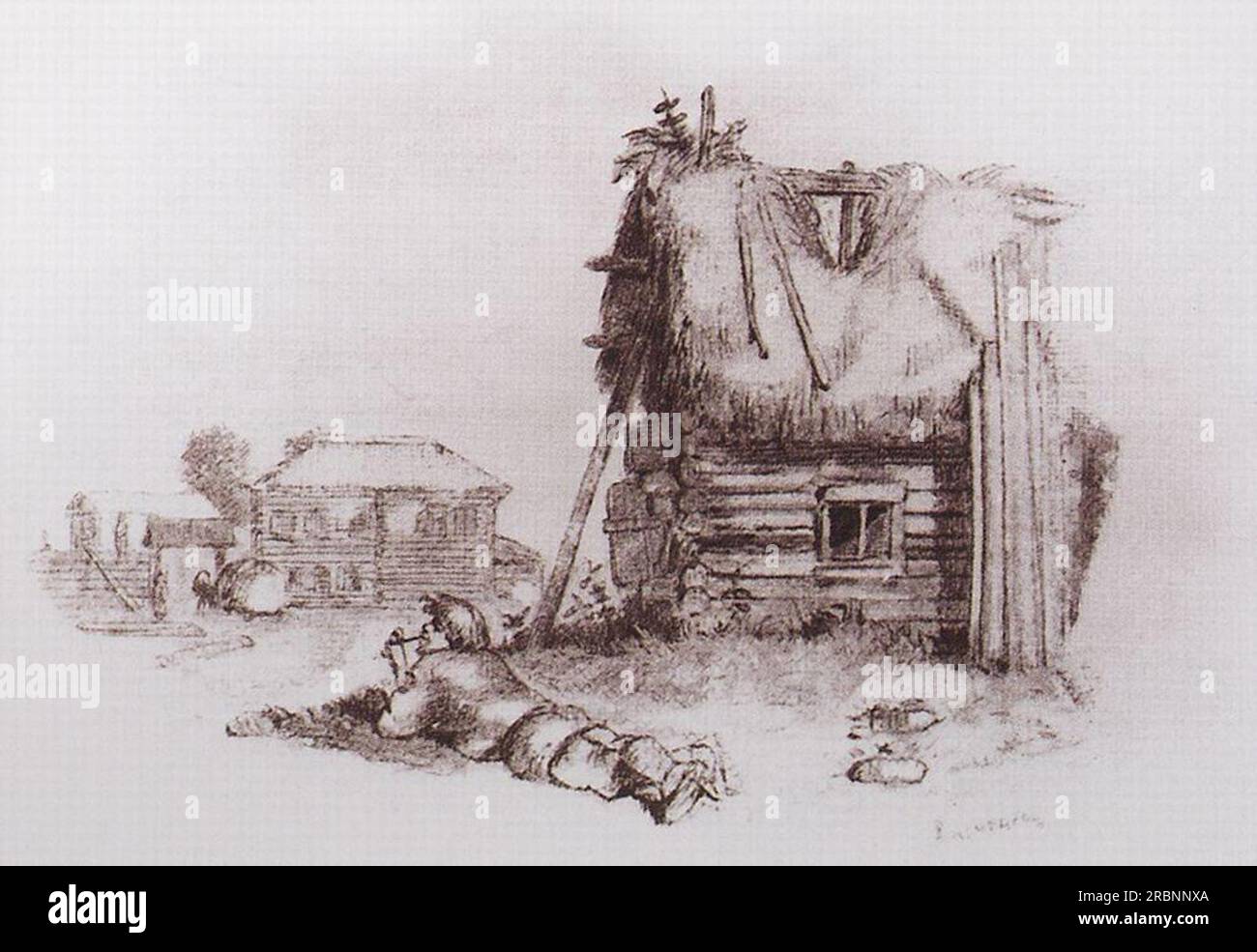 Russian proverbs and sayings 1867 by Viktor Vasnetsov Stock Photo - Alamy