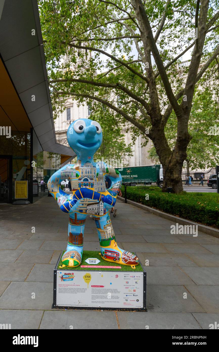 London, UK, 9th July 2023, Morph's adventures around London, there are ...