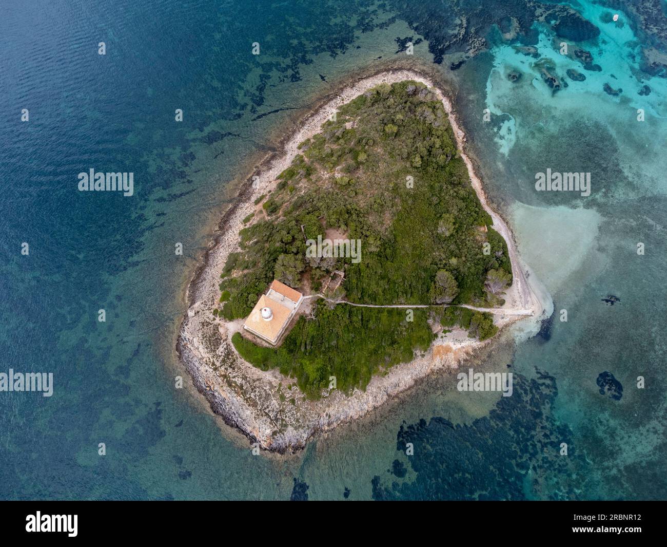 Alcanada lighthouse island hi-res stock photography and images - Alamy
