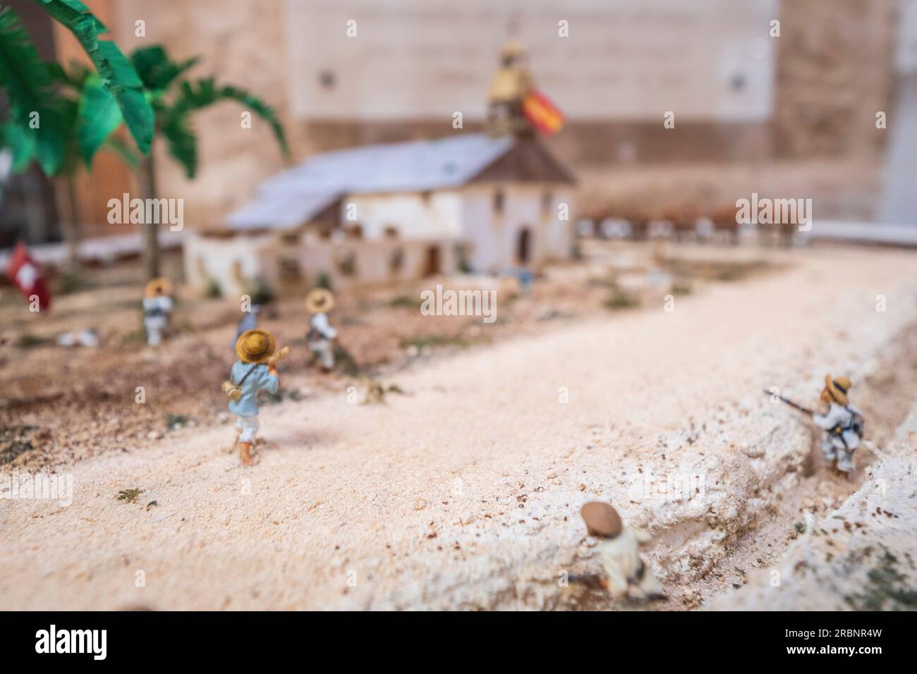 siege of Baler, Philippines, July 1, 1898-June 2, 1899, 1:56 scale ...