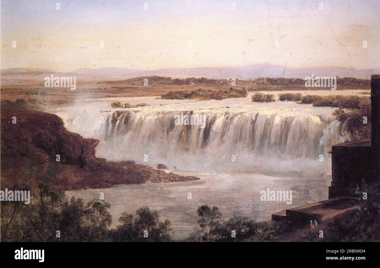 Vista de la cascada de juanacatlan hi-res stock photography and images ...