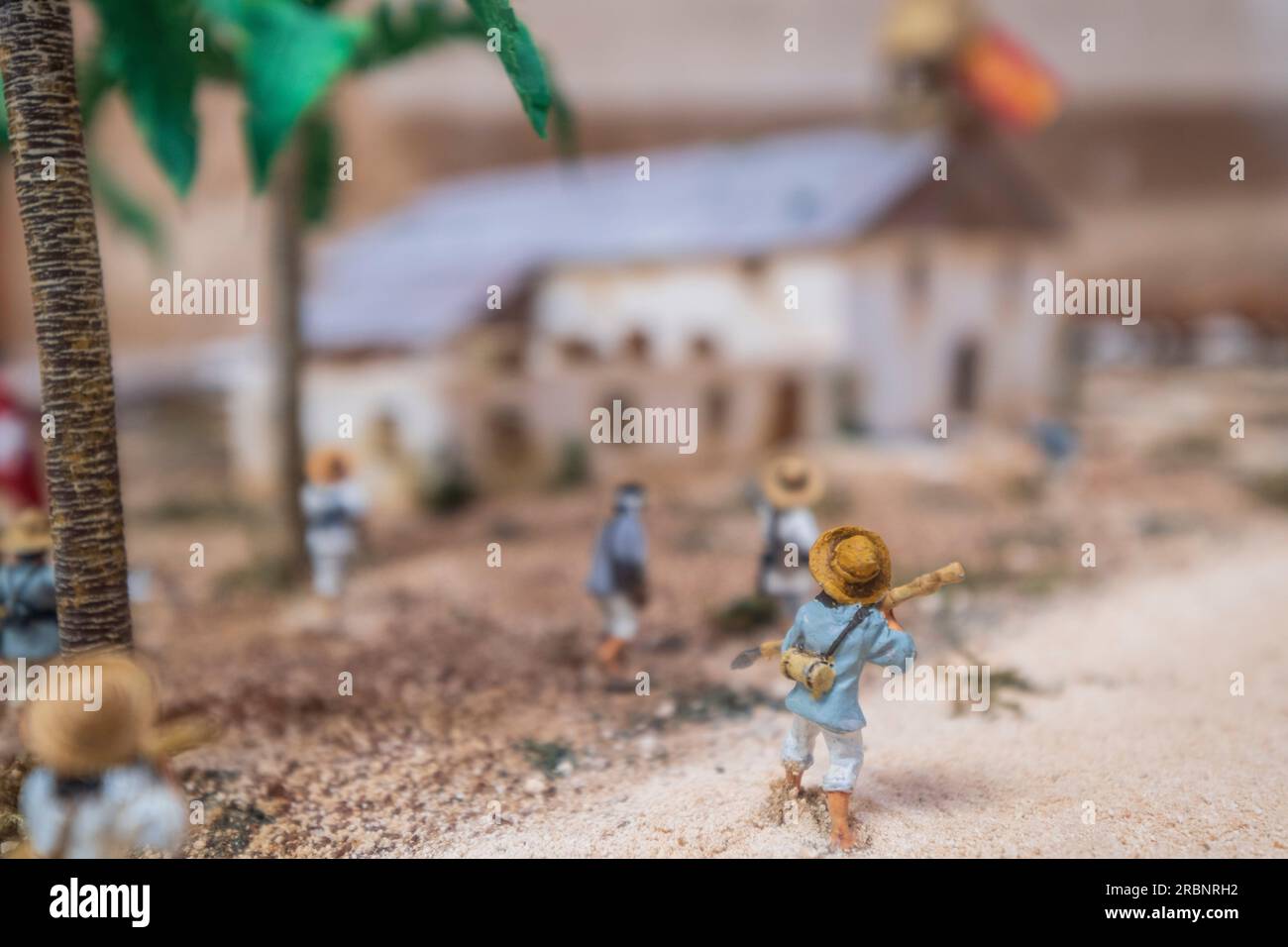 siege of Baler, Philippines, July 1, 1898-June 2, 1899, 1:56 scale ...